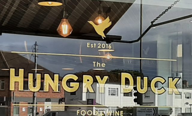 The Hungry Duck | Signs Logos | Gold Leaf Gilding Specialist Dublin Ireland